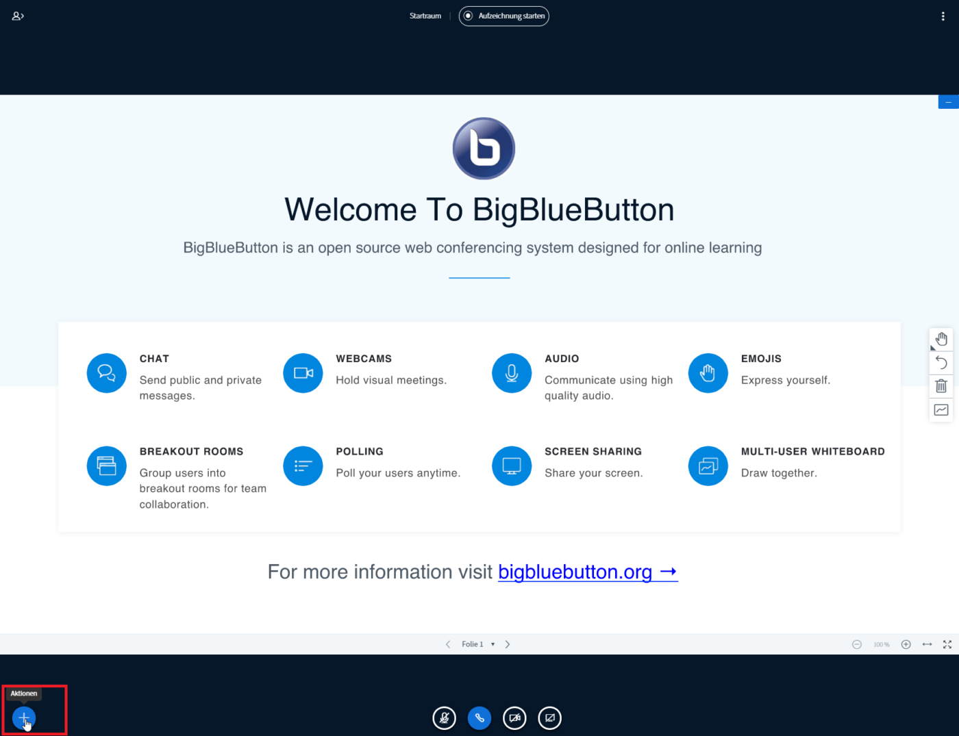 BigBlueButton – Präsentation hochladen und entfernen – www.blueboxs.de